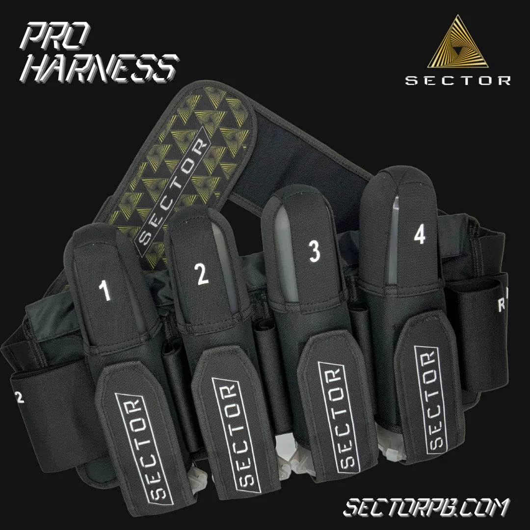 Dominate Paintball Games with Sector Pro Harness | Ultimate Pod Pack ...